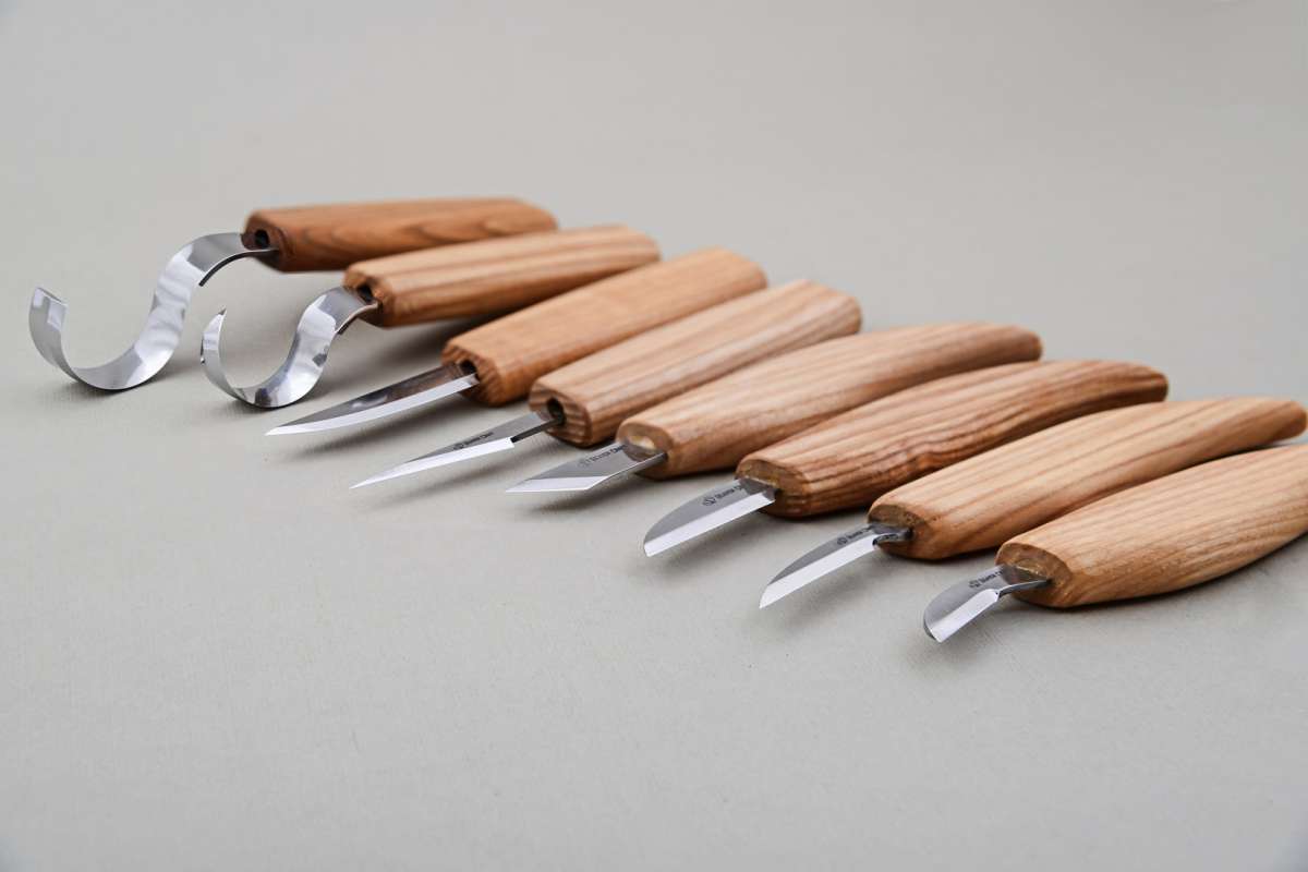 BeaverCraft 8 teiliges Schnitzmesser Set - S08 | Schnitzmessersätze ...